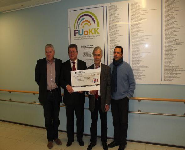 Spende anstelle Firmenpräsente der PETER GROSS BAU, St. INGBERT ...